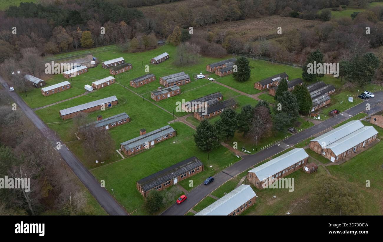 A general view of Crowborough Training Camp, East Sussex. The ...