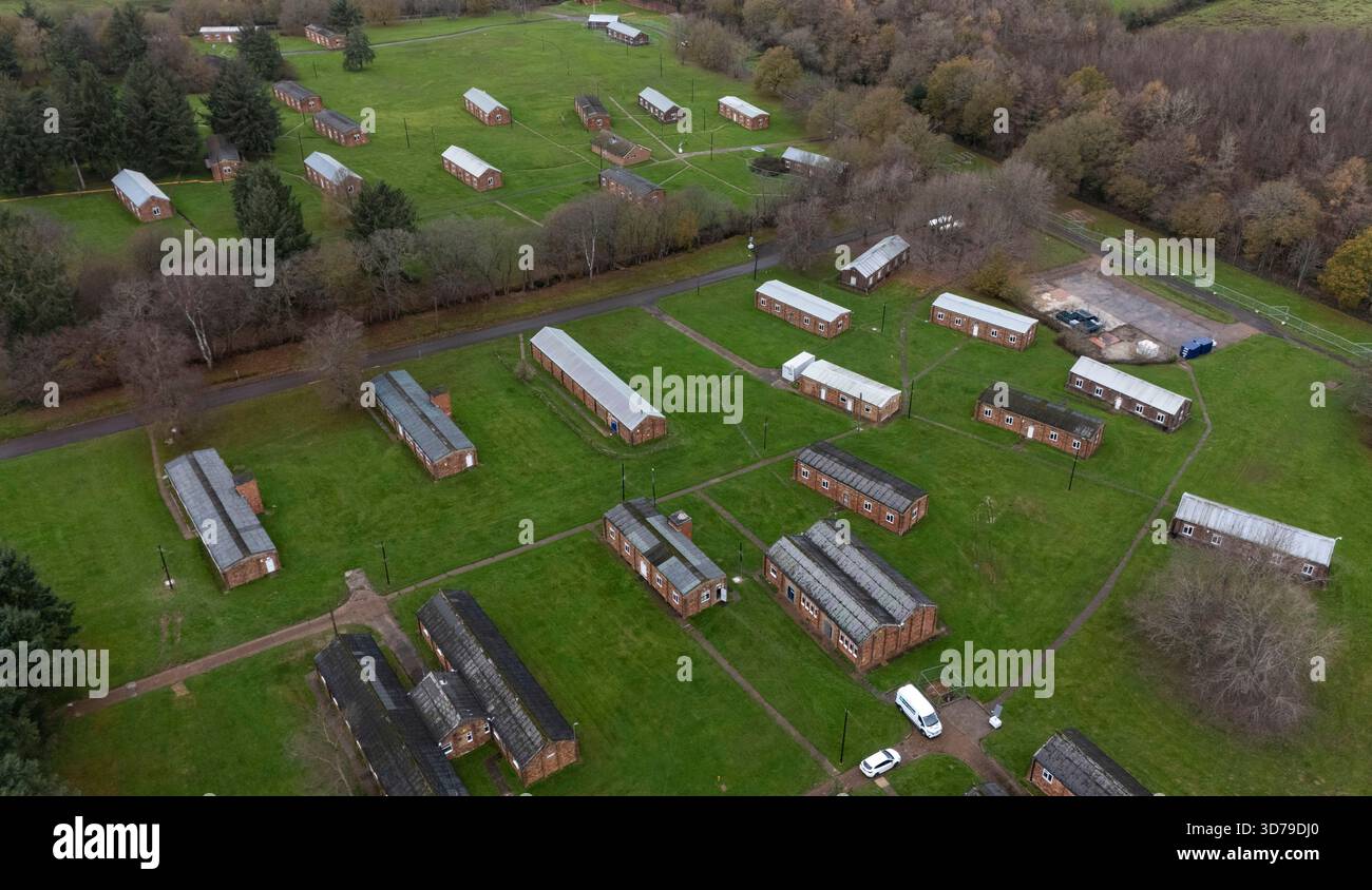 A general view of Crowborough Training Camp, East Sussex. The ...