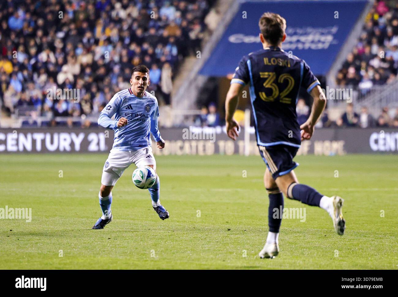 Nov 23, 2025; Chester, Pennsylvania, USA; Philadelphia Union forward ...