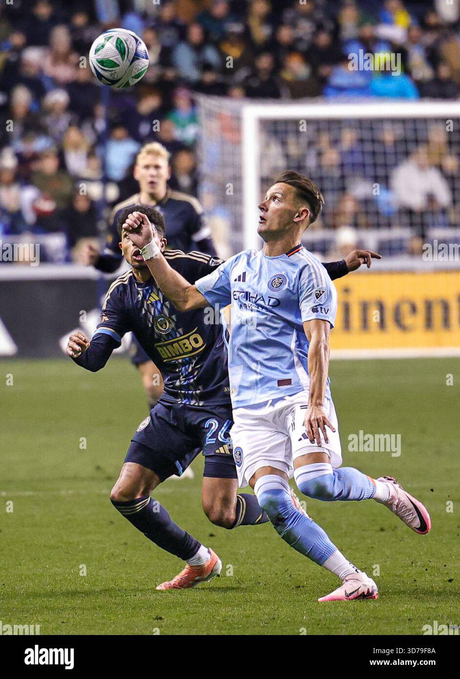 Nov 23, 2025; Chester, Pennsylvania, USA; Philadelphia Union defender ...