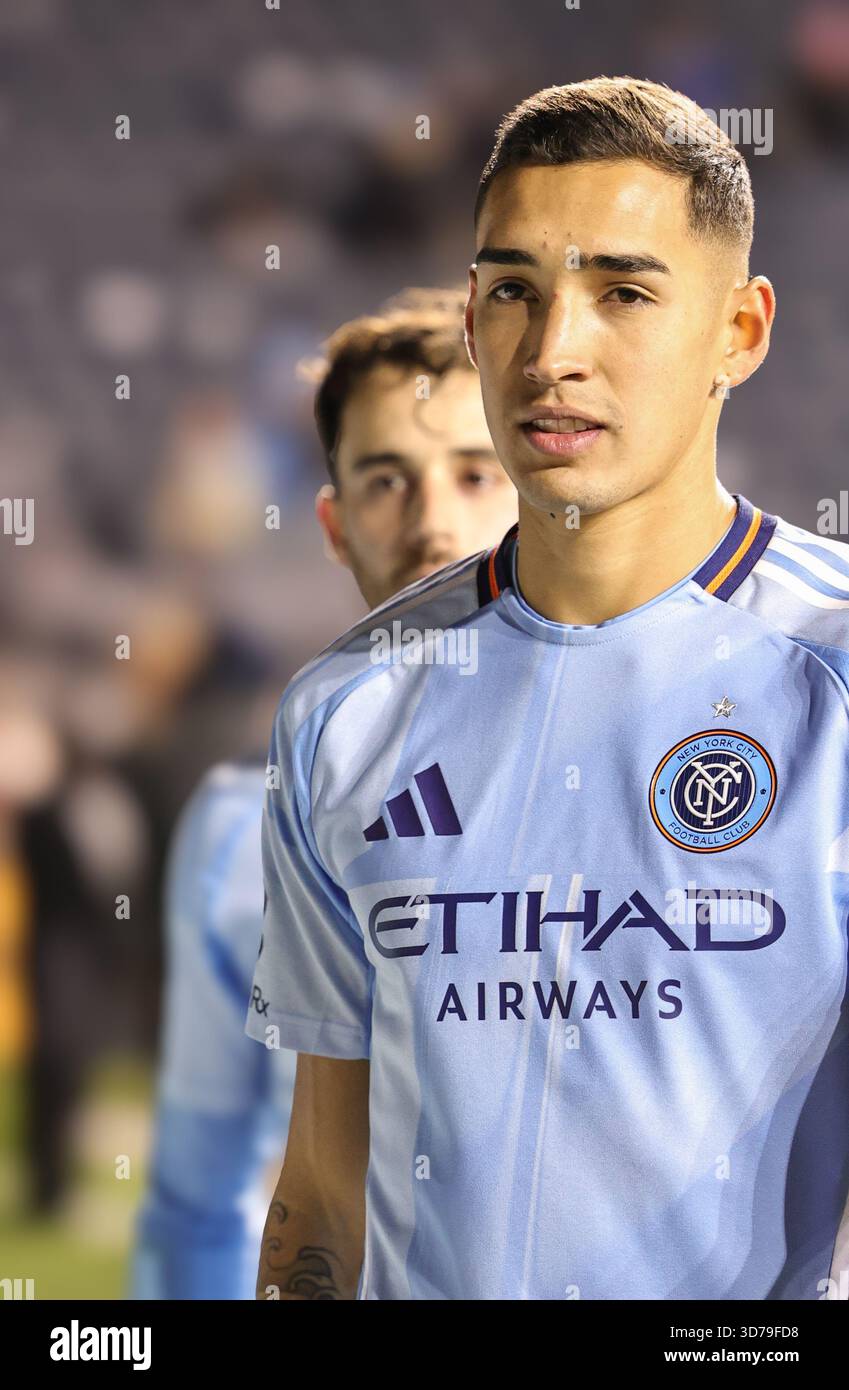 Nov 23, 2025; Chester, Pennsylvania, USA; New York City FC forward ...