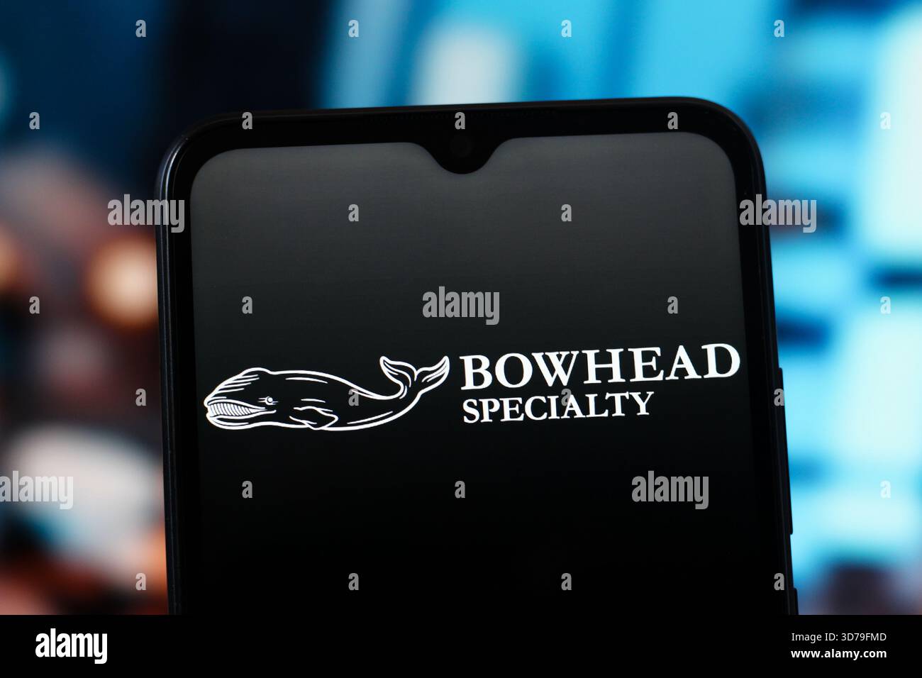 In this photo illustration, the Bowhead Specialty Holdings (BOW) logo ...