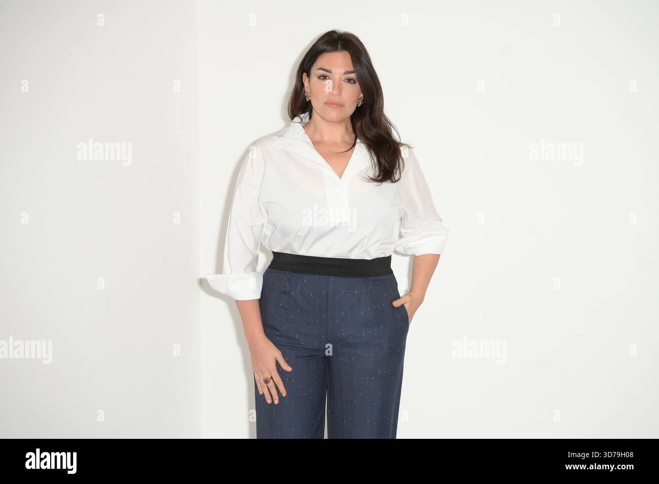 Liliana Fiorelli attends the photocall of Rai tv series L'appartamento ...