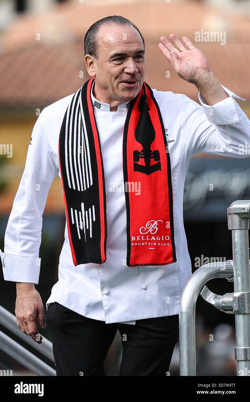 November 22, 2025: Chef Jean-Georges Vongerichten is introduced at the ...