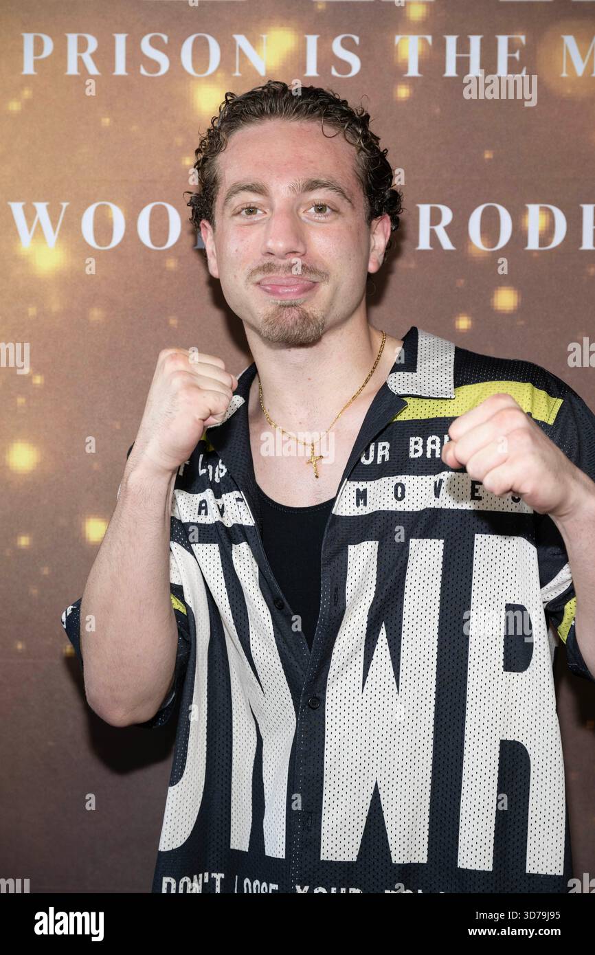 Boxer Marco Romeo attends Theatrical Premiere of 'Liberandome' at the ...