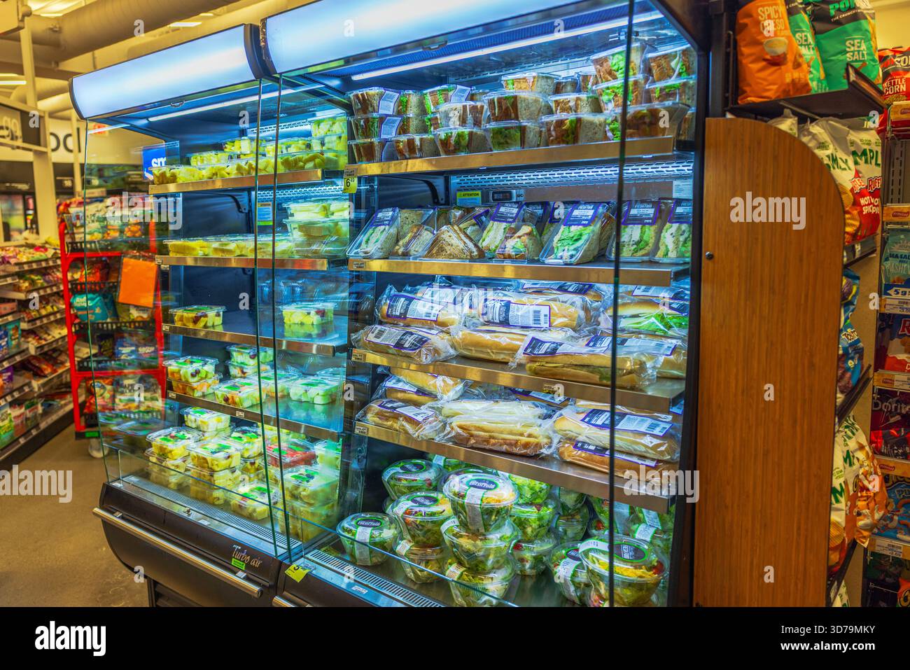 Lunch meat cheese refrigerator case hi-res stock photography and images ...