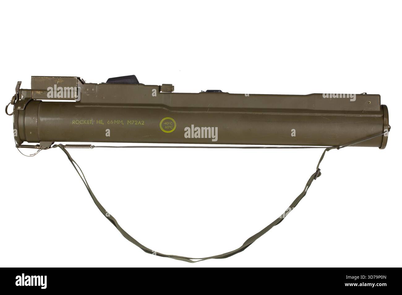 M72 High Explosive (HE) Anti Tank (AT) rocket propelled grenade ...