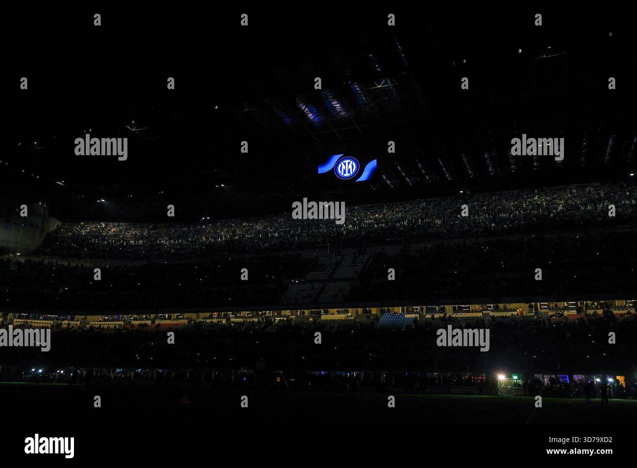 A general view inside the stadium during Serie A 2025/26 football match ...