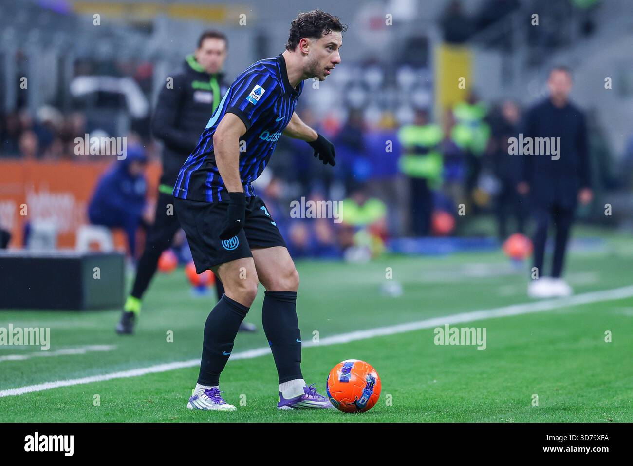 Carlos Augusto of FC Internazionale seen in action during Serie A 2025/ ...