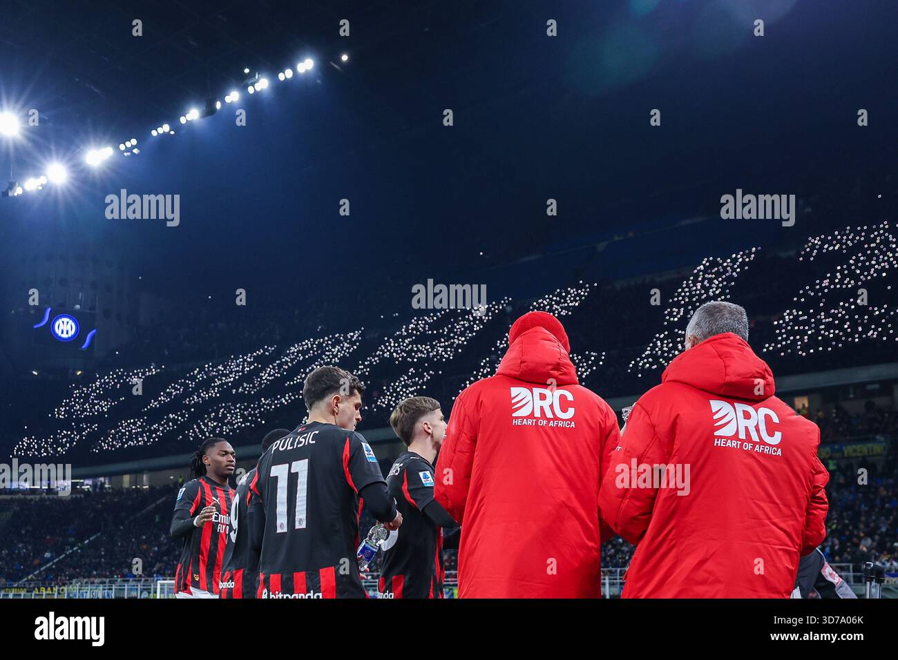 AC Milan supporters seen during Serie A 2025/26 football match between ...