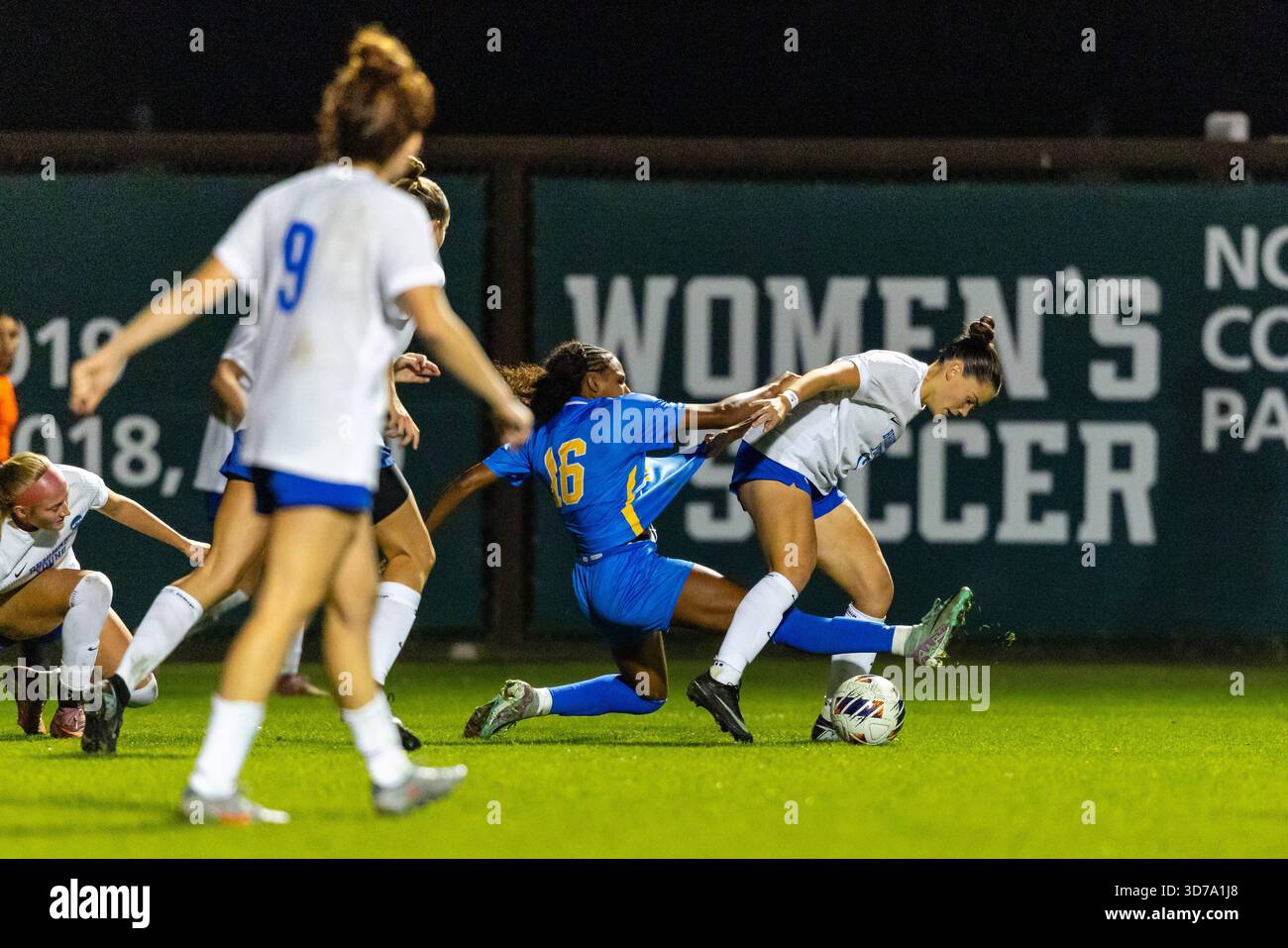 STANFORD, CA - NOVEMBER 21: Leena Powell #16 of the UCLA Bruins and ...