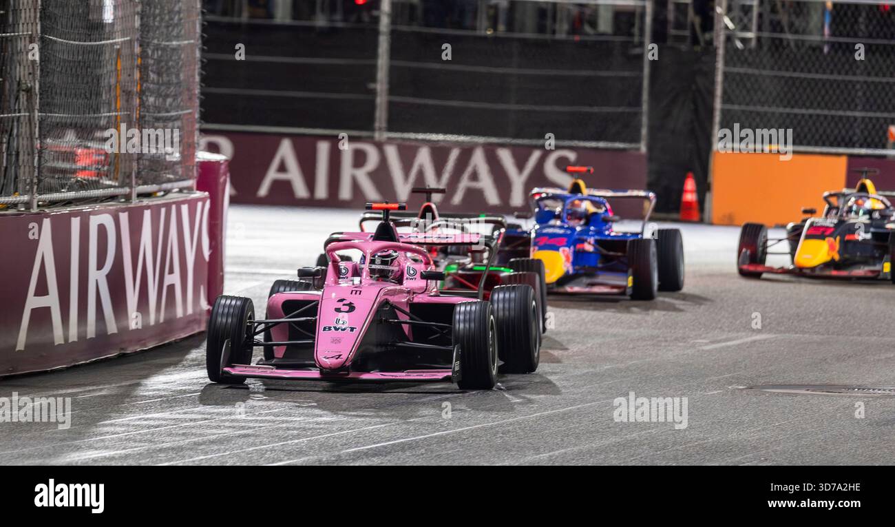 November 21 2025 Las Vegas NV, U.S.A..Prema Racing driver Nina Gademan ...