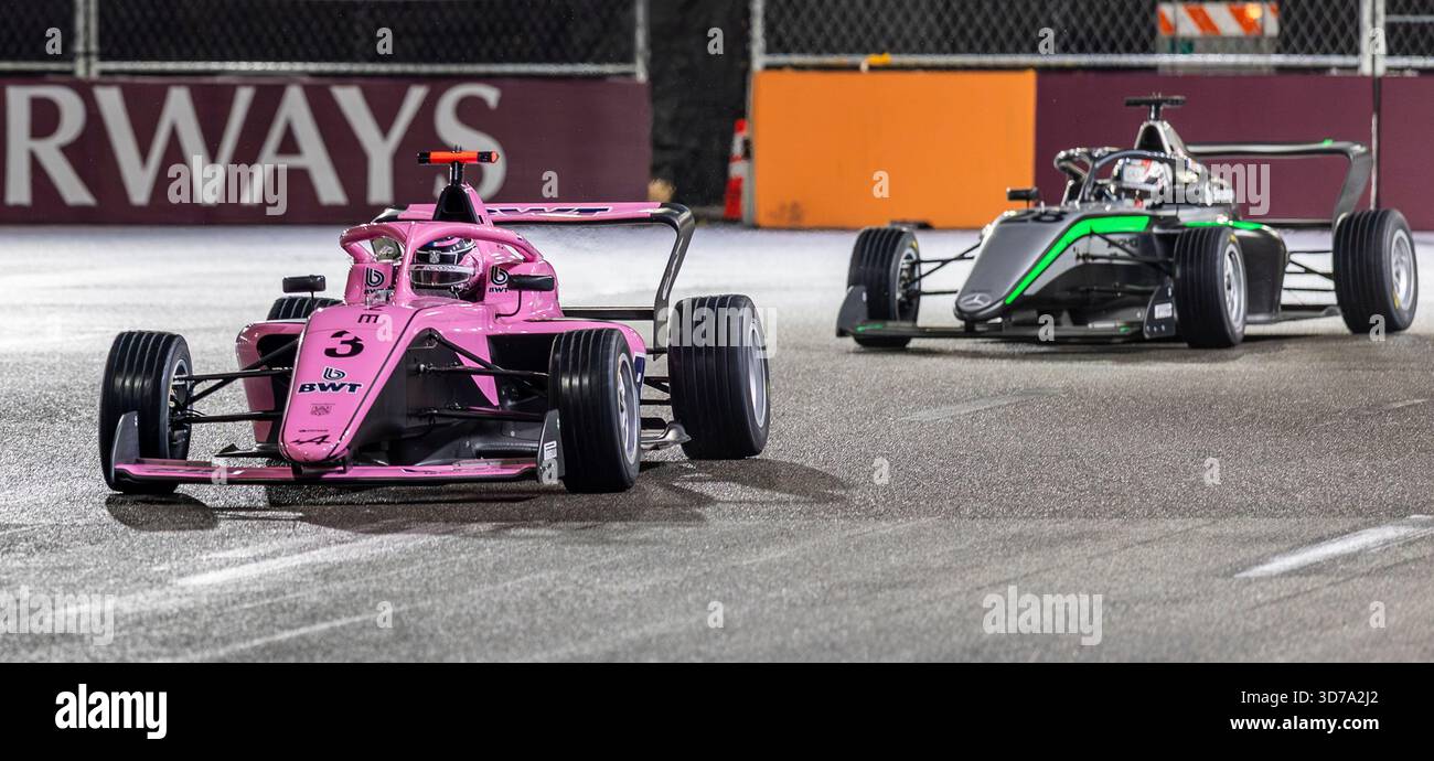 November 21 2025 Las Vegas NV, U.S.A..Prema Racing driver Nina Gademan ...