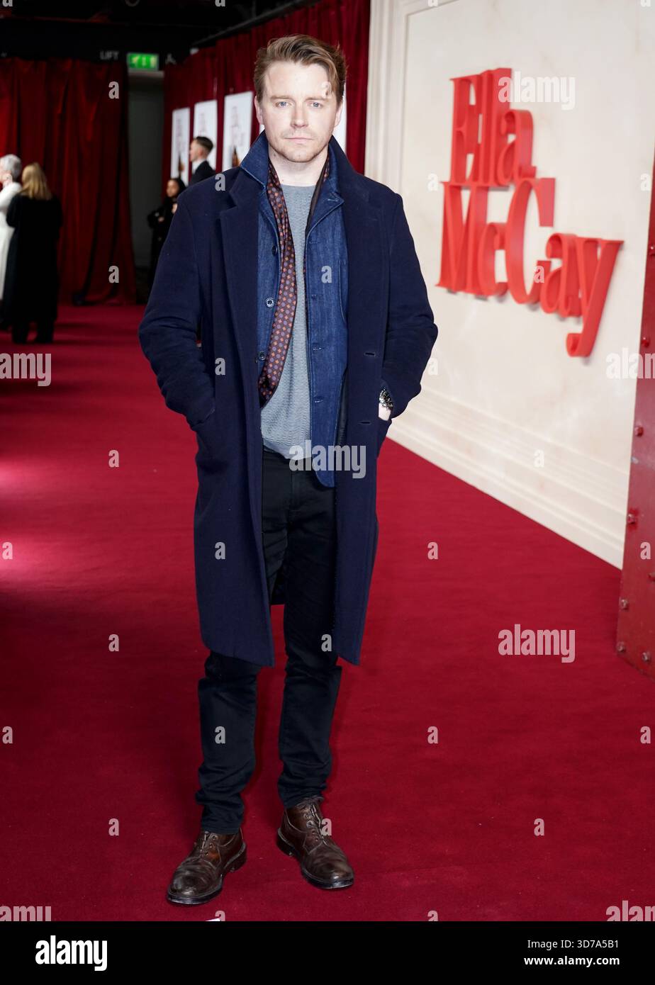 Jack Lowden attending Ella McCay special screening at Picturehouse ...
