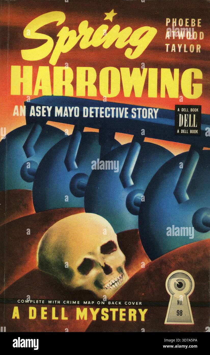 "Phoebe Atwood Taylor - Spring Harrowing. Dell Books 98, 1945. Cover ...