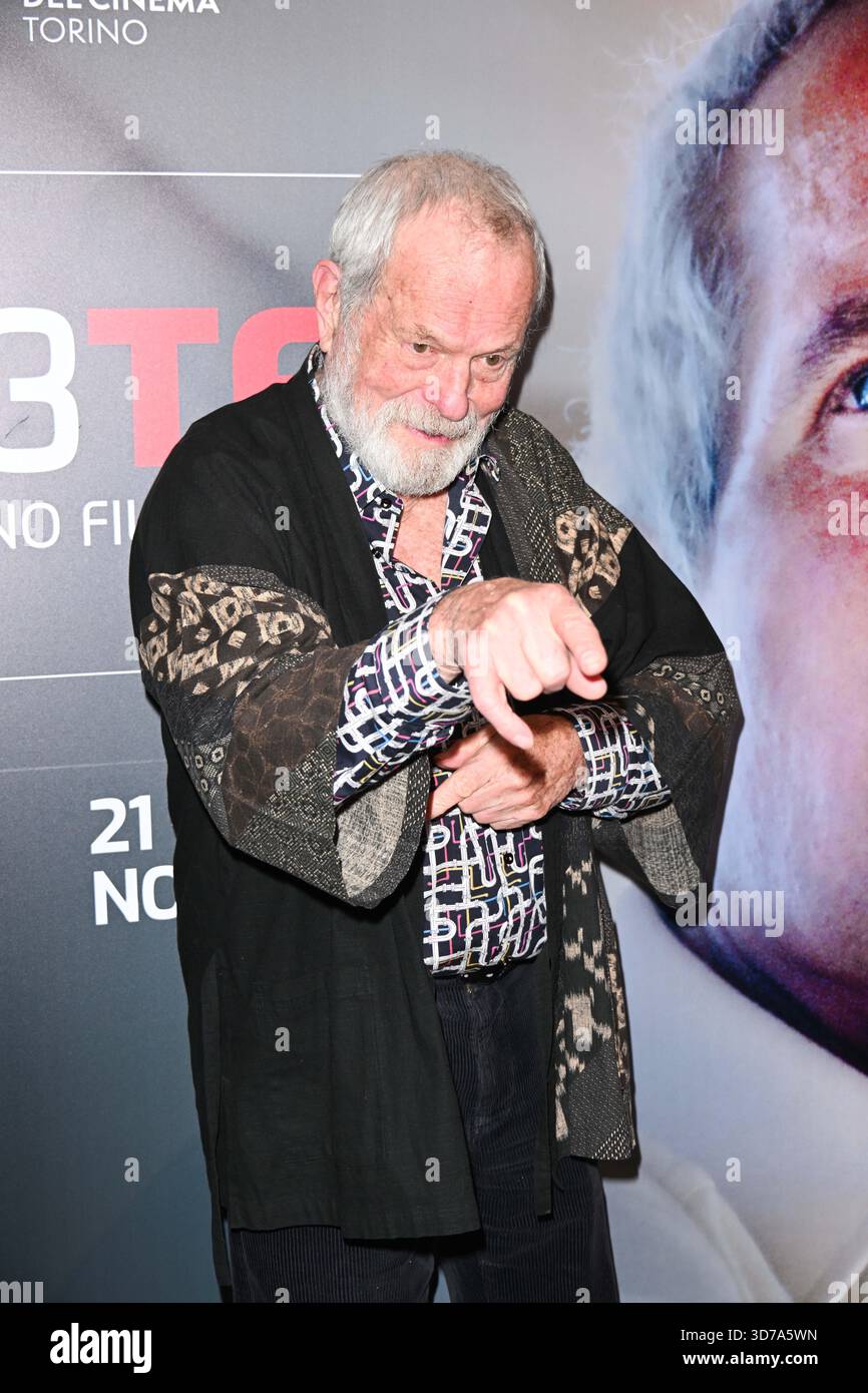 43rd Turin Film Festival 2025, Day 3 - Awarding of the Mole Stella to Terry Gilliam In the photo ...