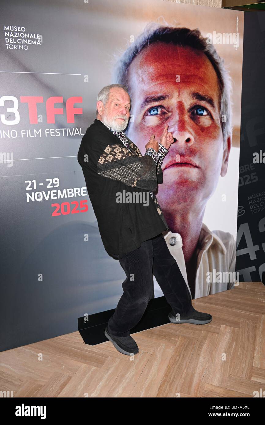 43rd Turin Film Festival 2025, Day 3 - Awarding of the Mole Stella to Terry Gilliam In the photo ...