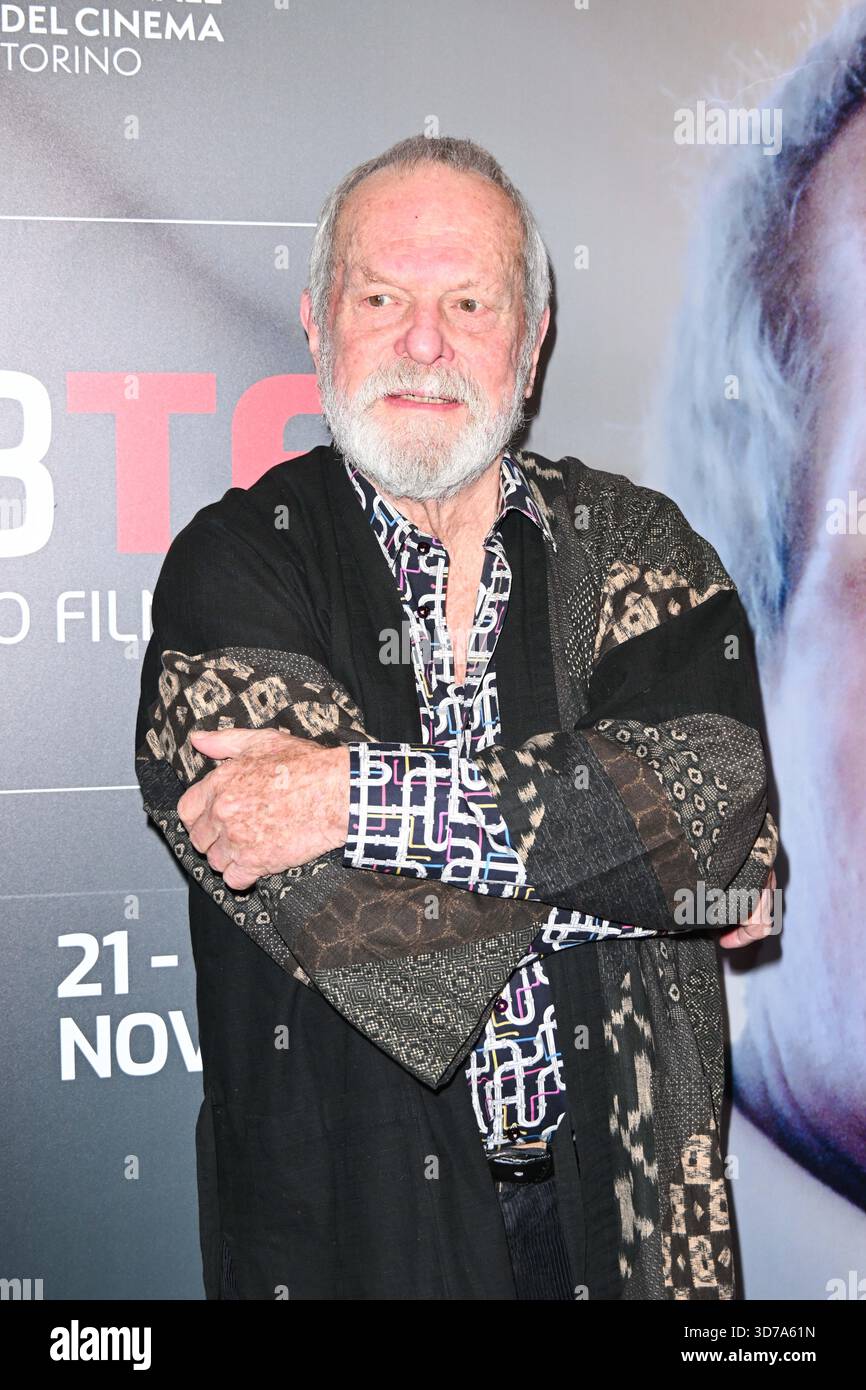43rd Turin Film Festival 2025, Day 3 - Awarding of the Mole Stella to Terry Gilliam In the photo ...