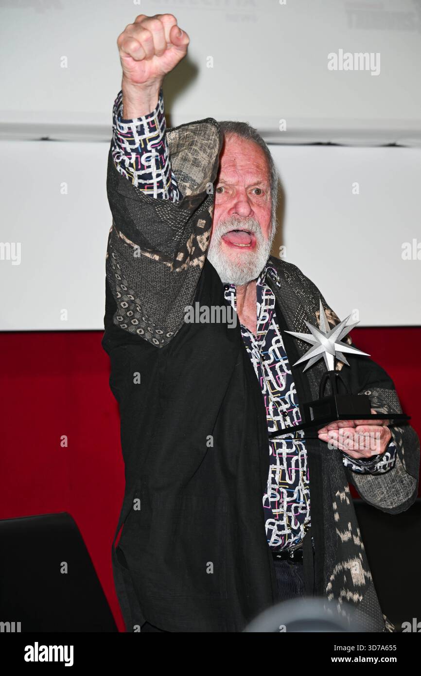 43rd Turin Film Festival 2025, Day 3 - Awarding of the Mole Stella to Terry Gilliam In the photo ...