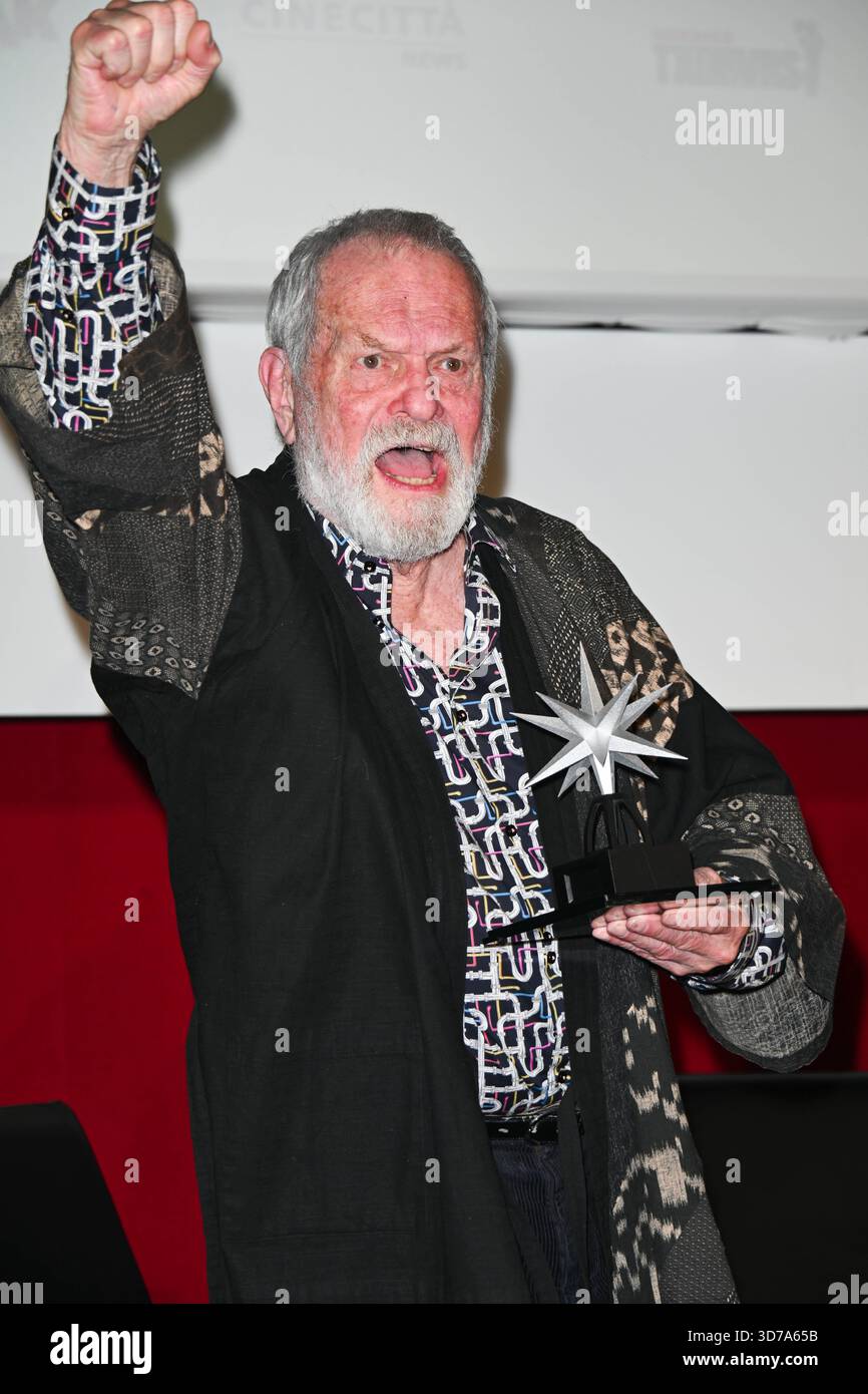 43rd Turin Film Festival 2025, Day 3 - Awarding of the Mole Stella to Terry Gilliam In the photo ...