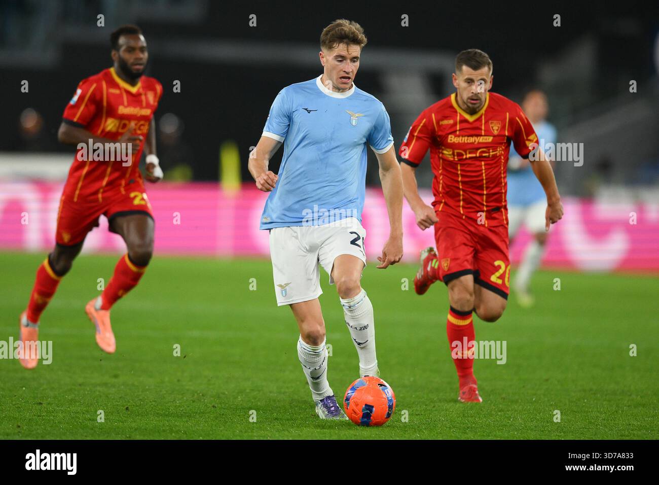 Olimpico Stadium, Rome, Italy - Toma Basic of SS Lazio during Serie A ...