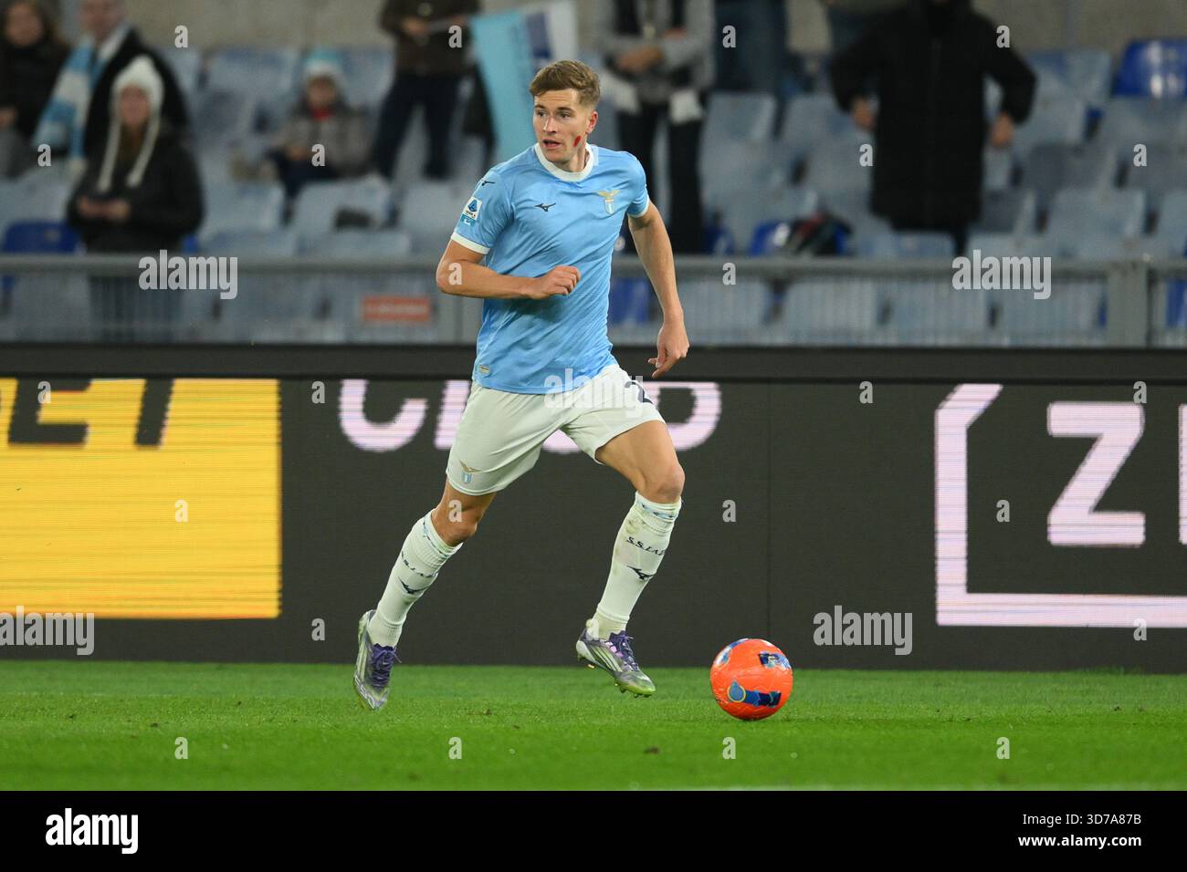 Olimpico Stadium, Rome, Italy - Toma Basic of SS Lazio during Serie A ...
