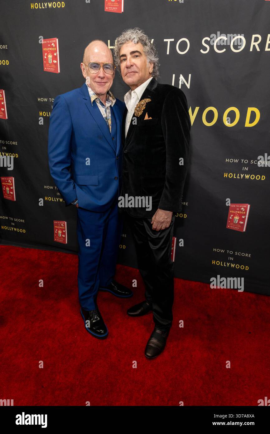 Author / Film Producer Kevin Goetz, Husband Neil Goetz attends Kevin ...