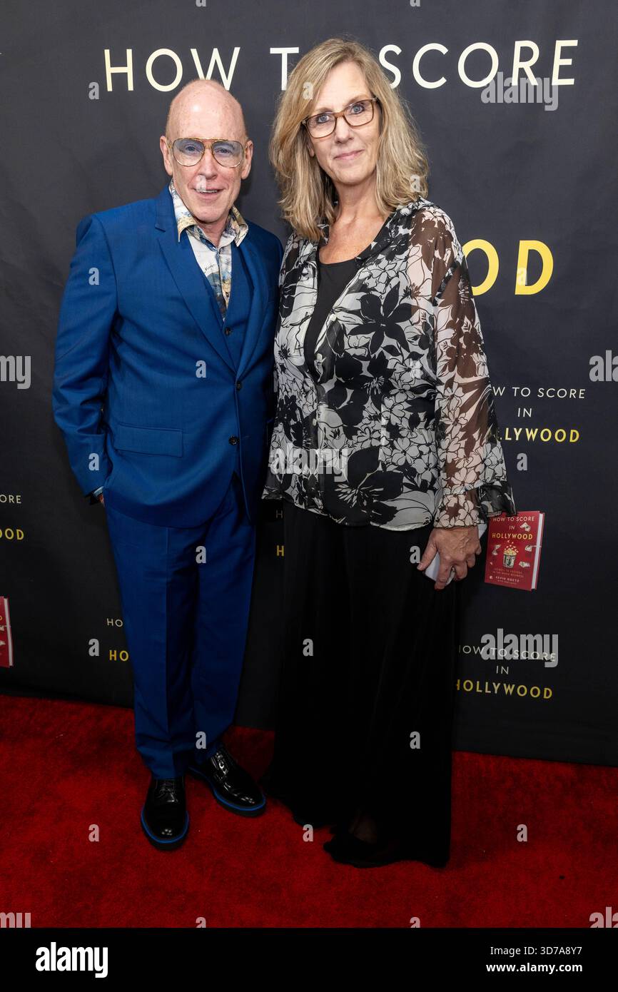 Author / Film Producer Kevin Goetz, Producer Kari Campano attend Kevin ...