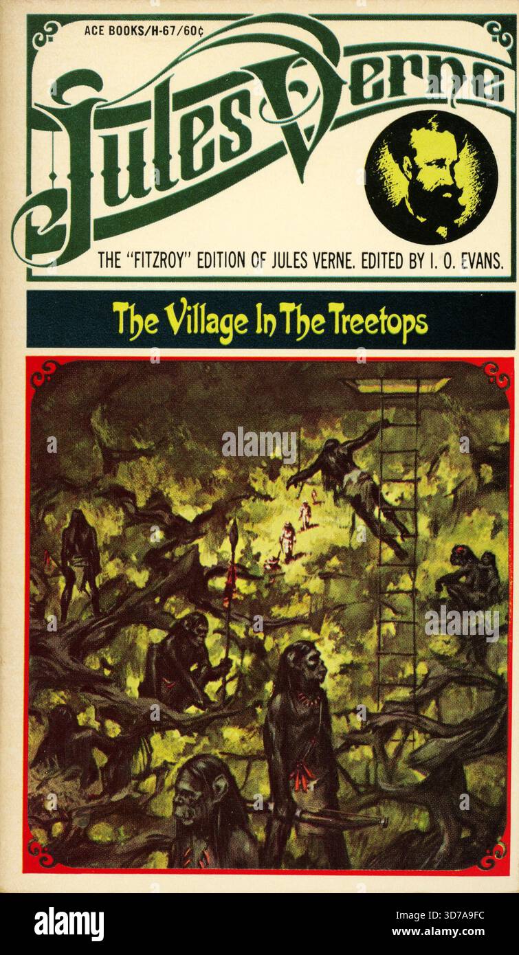 "Jules Verne - The Village In The Treetops. Ace Books H-67, 1968 ...