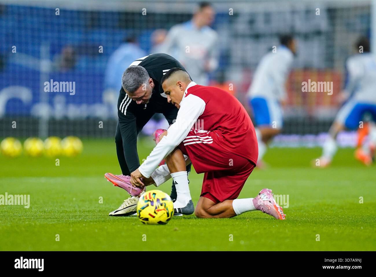 Alexis Sanchez of Sevilla FC during the La Liga EA Sports match between ...
