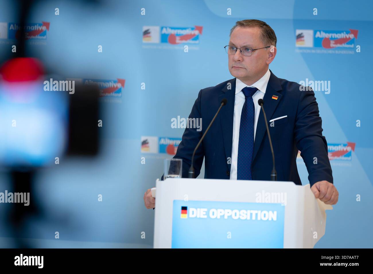AfD, Tino Chrupalla Bundestag, Bundestagsfraktion, AfD, Pressestatement ...