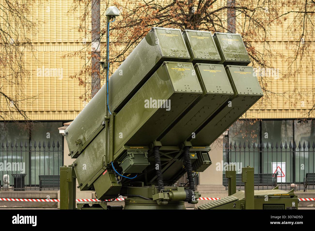 Ground-based air defense system NASAMS, National (or Norwegian ...