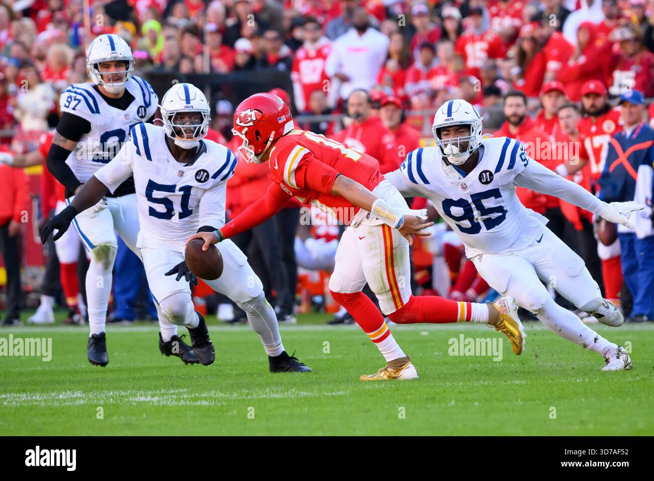 Indianapolis Colts defensive end Kwity Paye (51) and Colts defensive ...