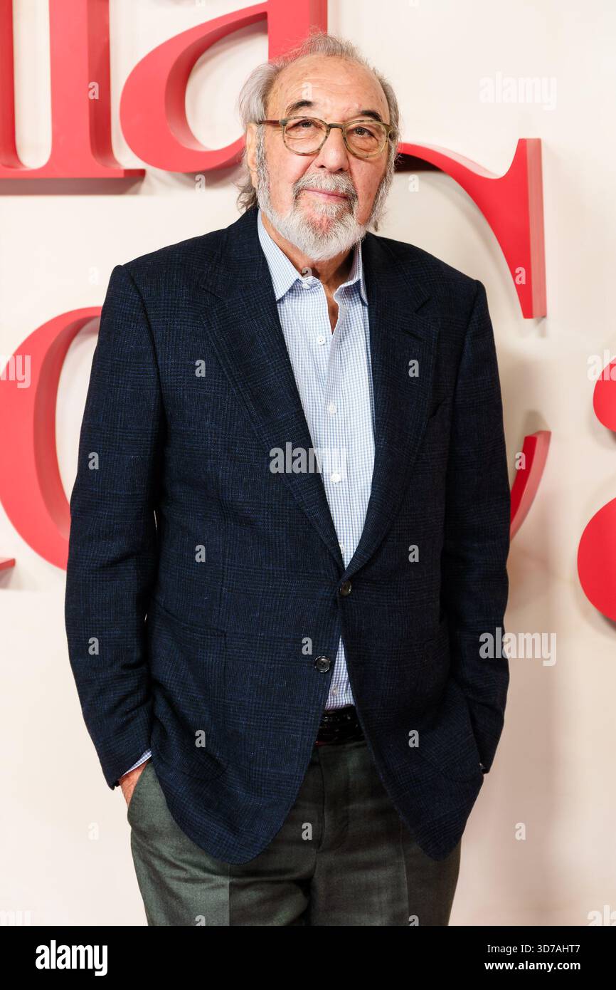 London, UK. 24 November 2025. James L. Brooks seen at the UK Special Screening OF ELLA MCCAY ...