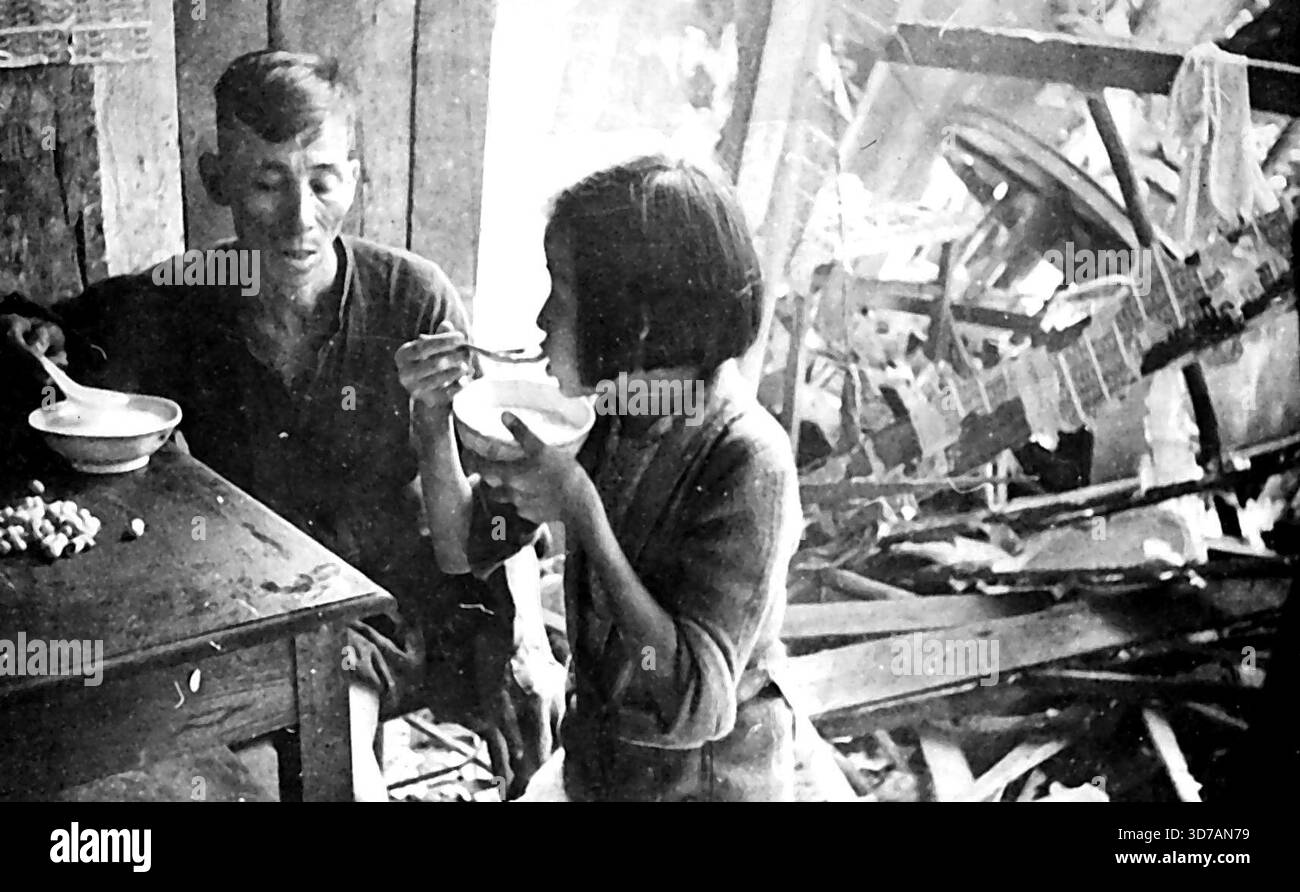 Stoicism In Heavy Japanese Raids In Malaya -- Chinese fortitude after a ...