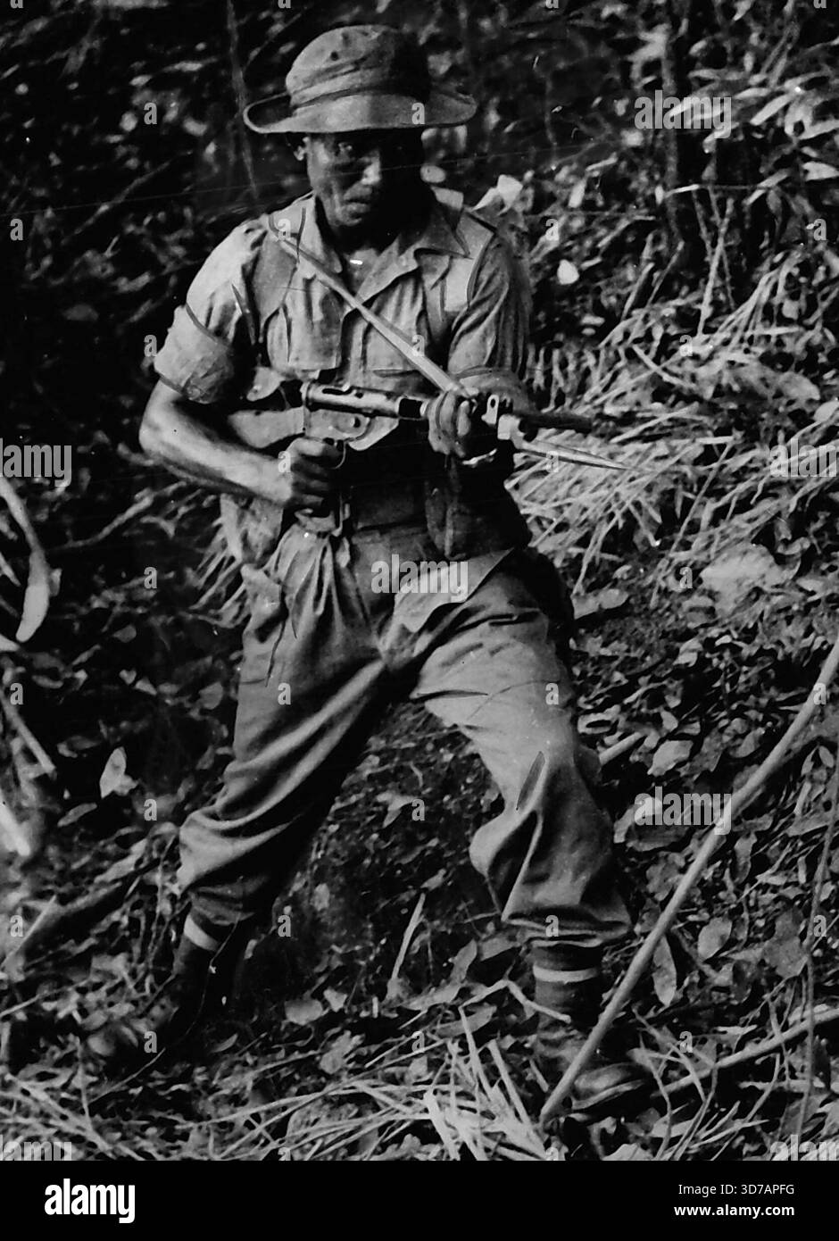 Force' Combats Malayan Insurgents -- At The End of "Ferret" training ...