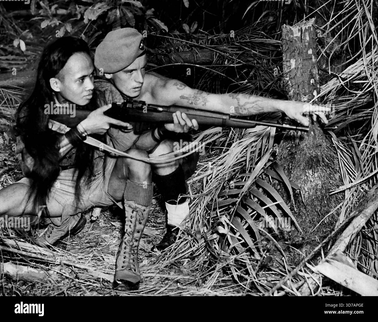 The Fight Against The Bandits In Malaya -- Sergeant R. Beaumont, who is ...
