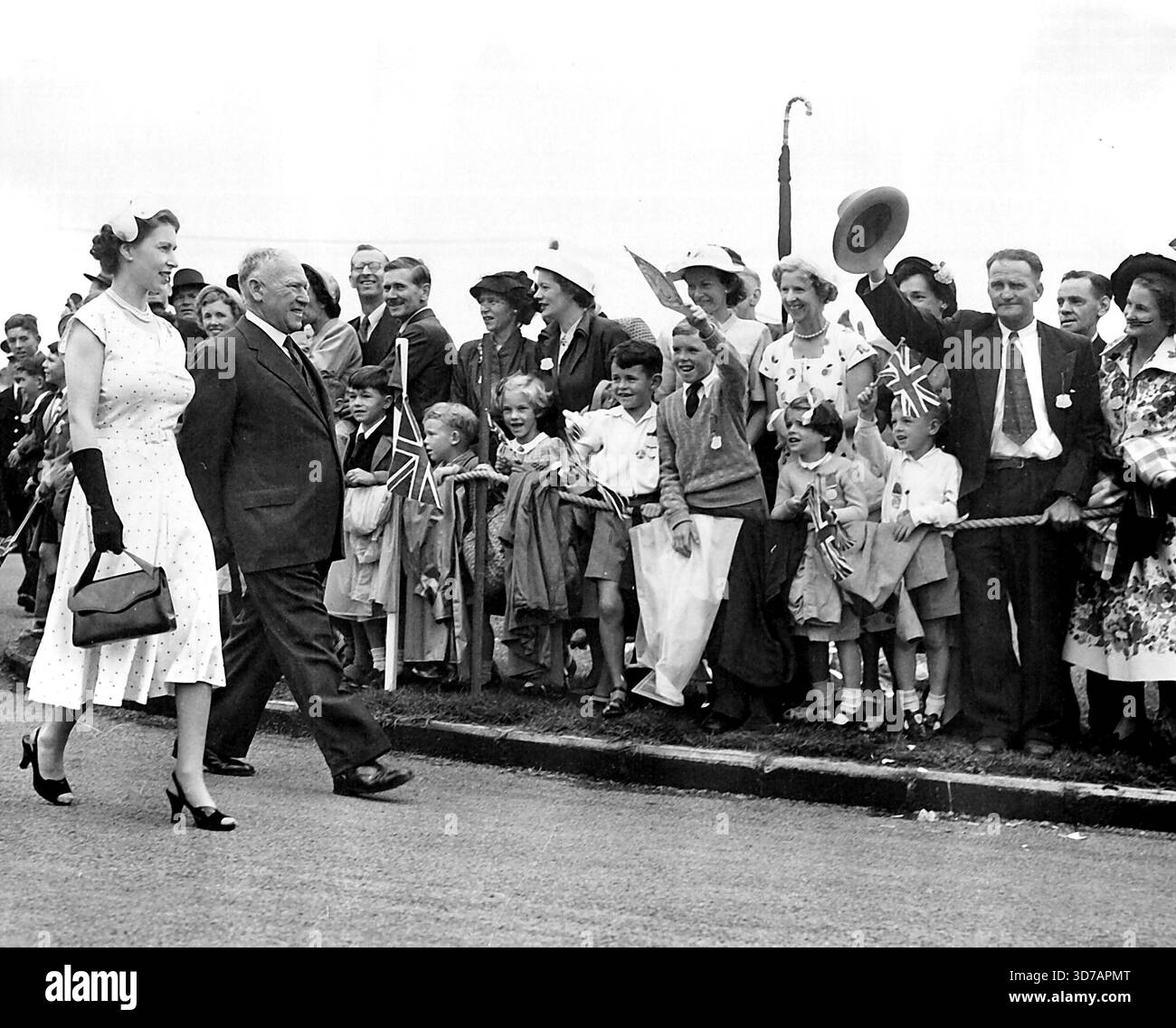 Queen Elizabeth and Duke of Edinburgh New Zealand. December 31, 1953 ...