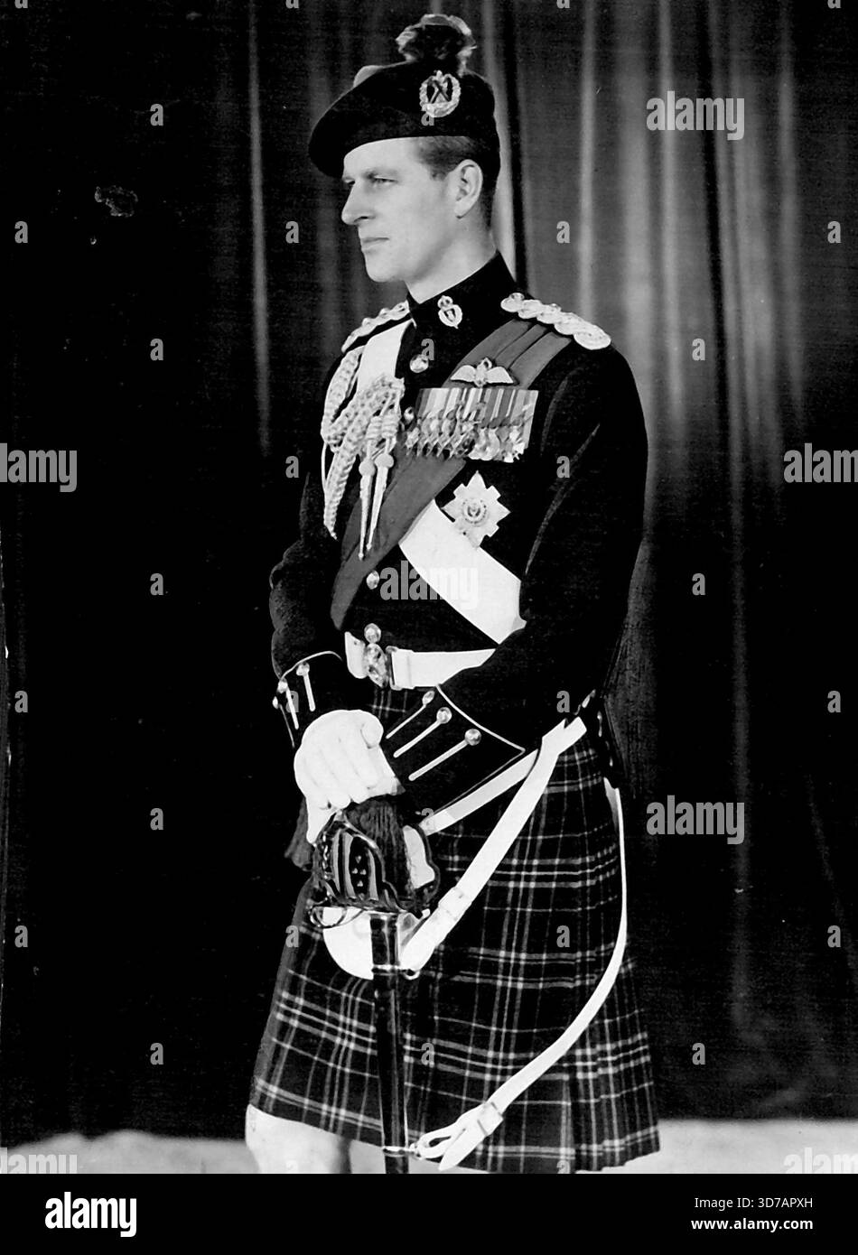 A Royal Command portrait by Baron shows the Duke of Edinburgh in the ...
