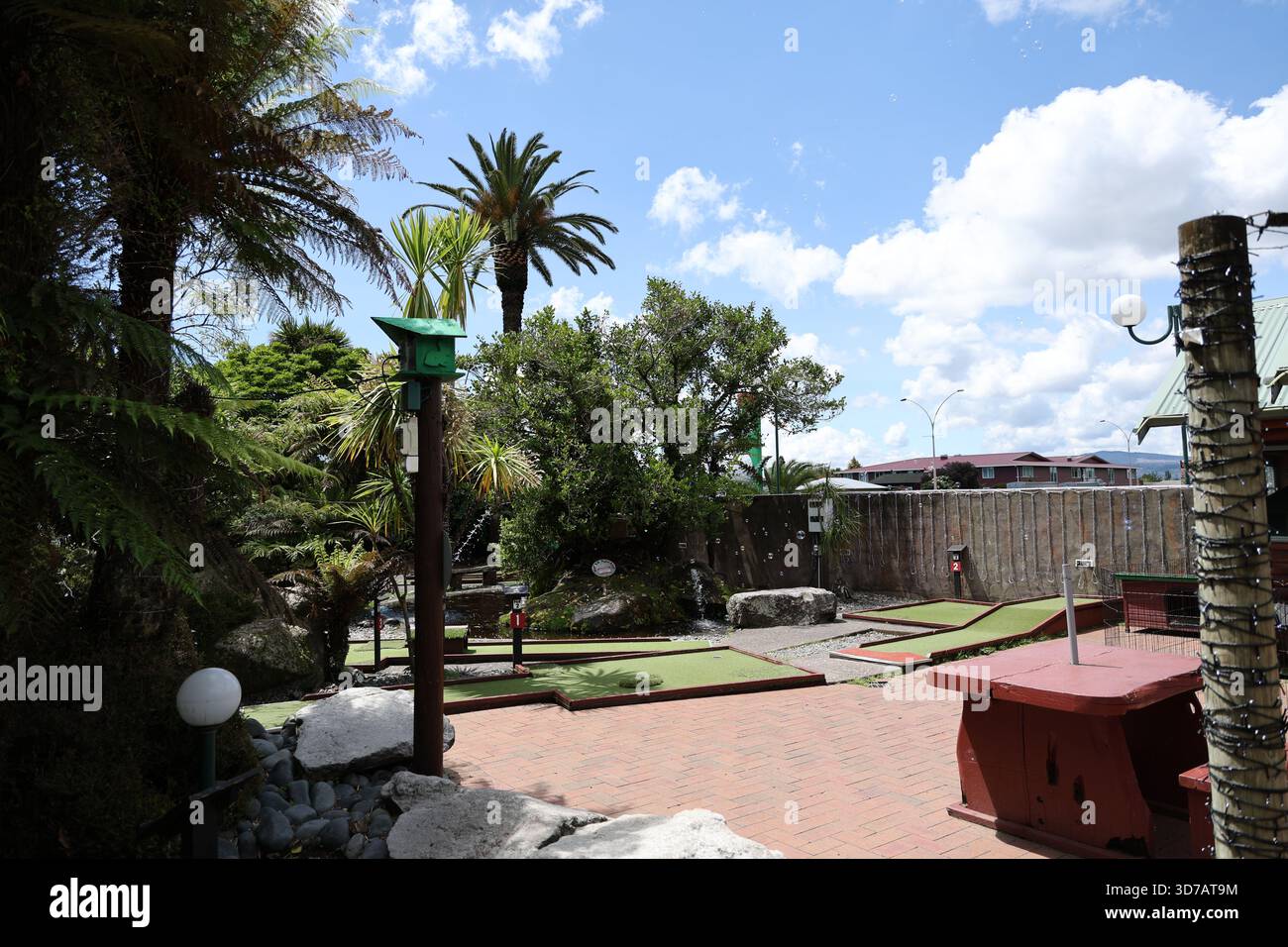 Playground mini golf course hi-res stock photography and images - Alamy