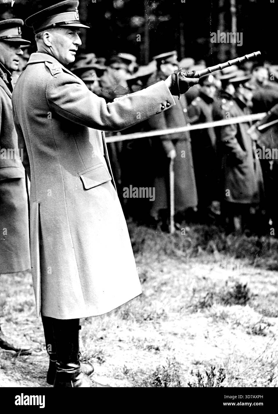 To Command British Army Corps in France - General Sir John Dill at a ...
