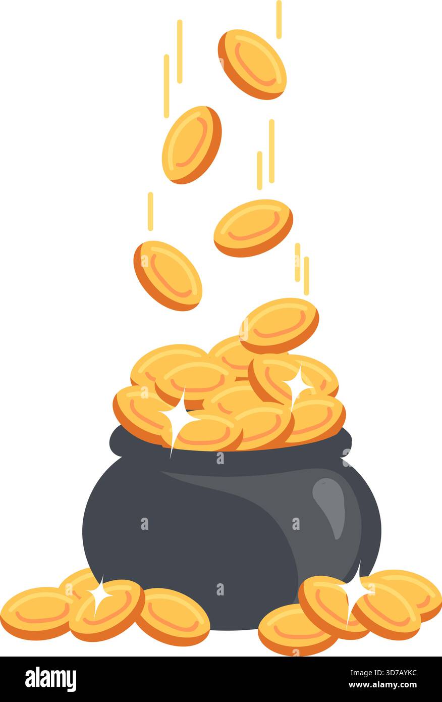 Pot luck Stock Vector Images - Alamy