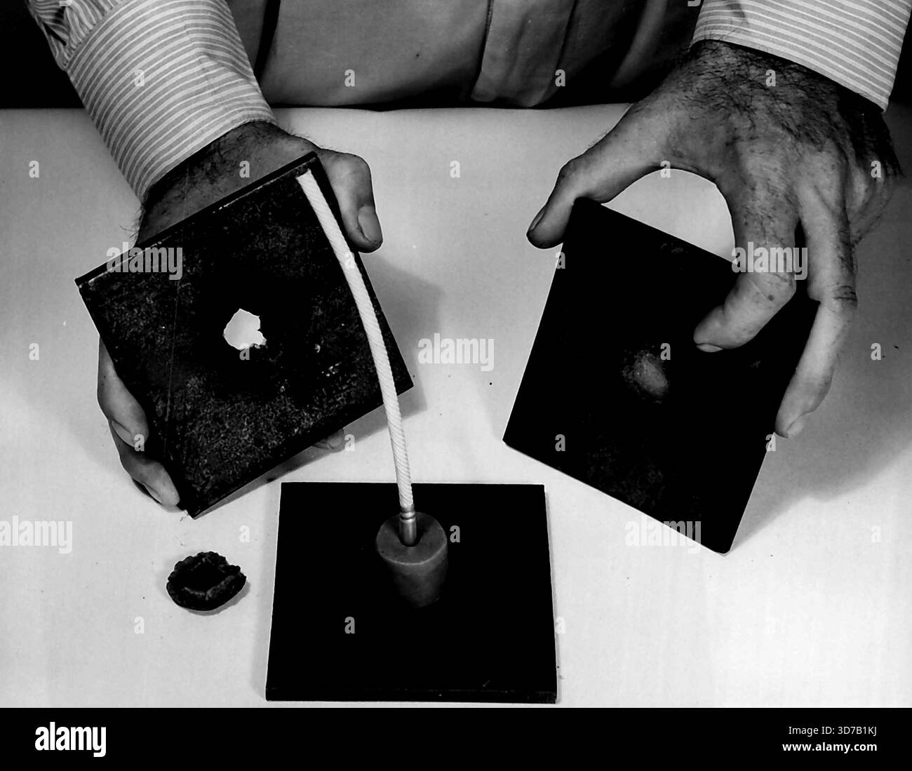 Dynamic Detonators - A steel plate test is used to illustrate the ...