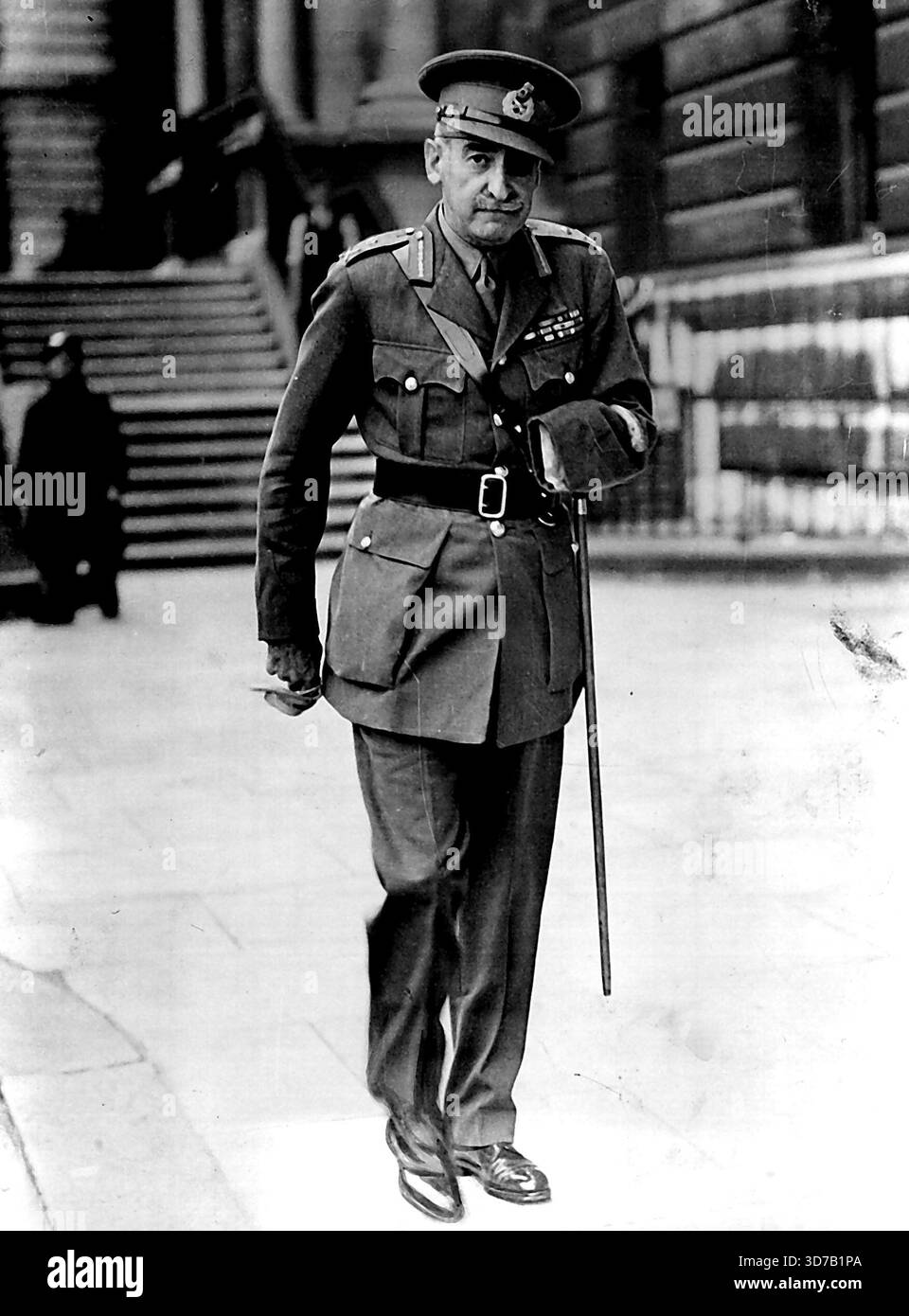 Major General Adrian Carton De Wiart, V.C. March 28, 1946 Stock Photo ...