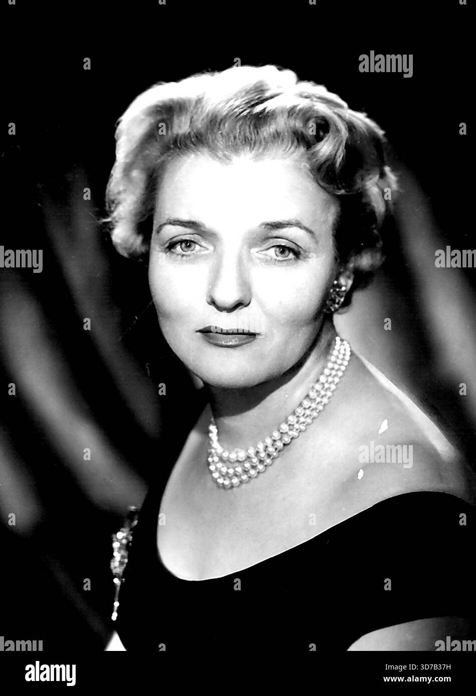 Mrs. Eileen Dickson editor of "Harper's Bazaar". February 24, 1954 ...