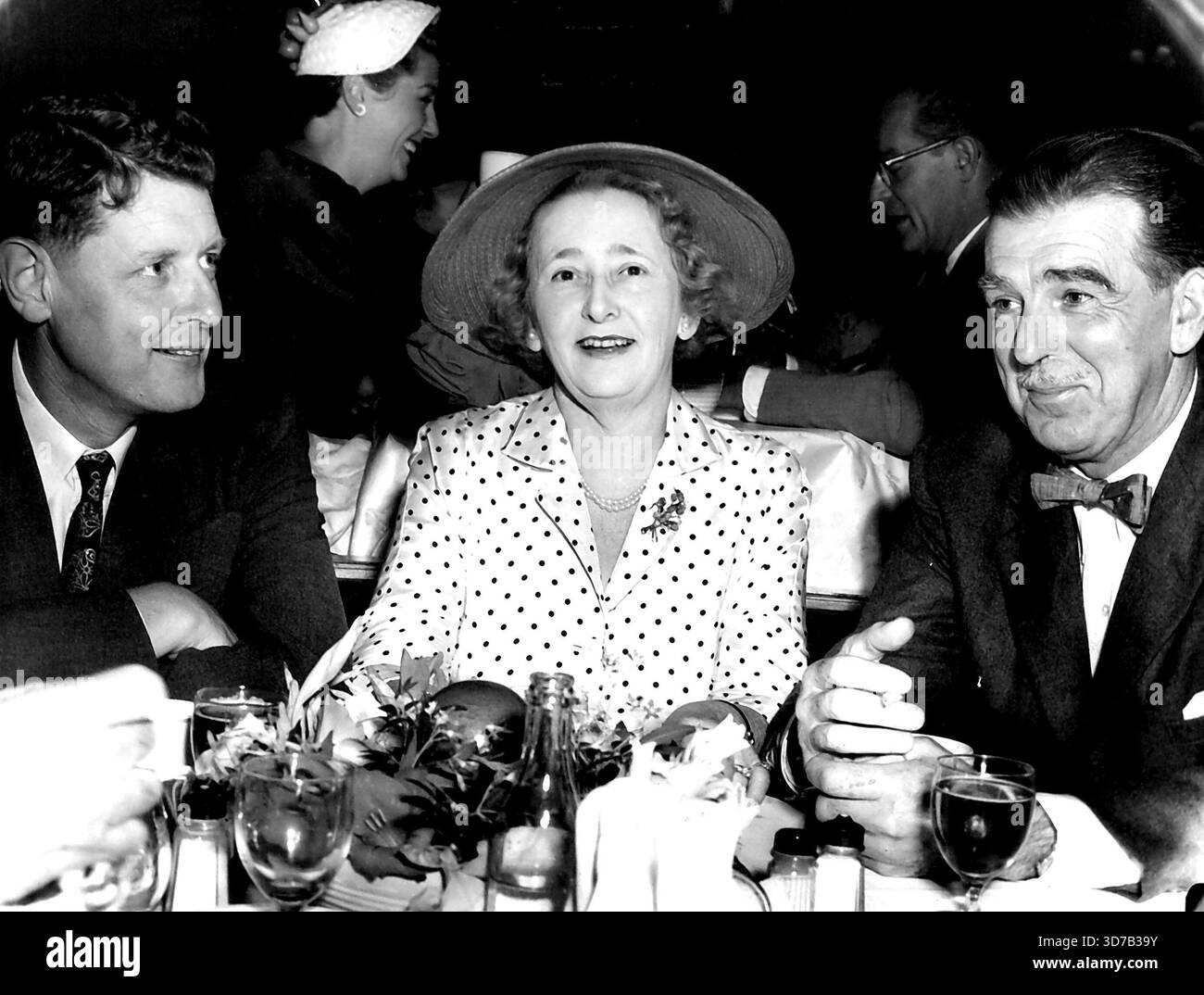 Luncheon Rounds -- Mr. George Ferguson, Mrs. Frank Clune, Bill Dobell ...