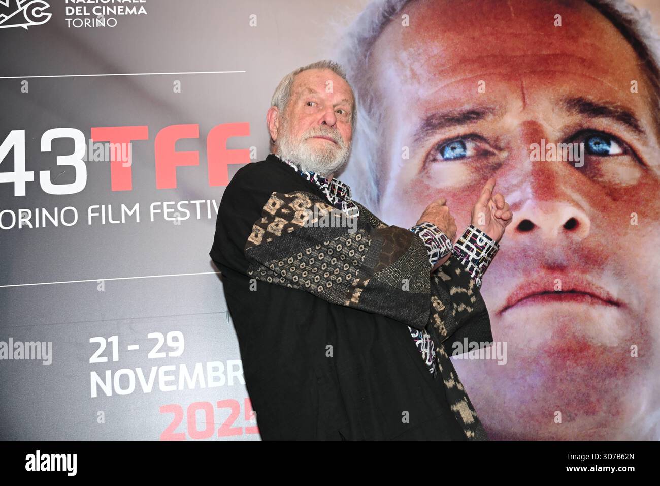 43rd Turin Film Festival 2025, Day 3 - Award ceremony of the Mole Stella to Terry Gilliam. In ...