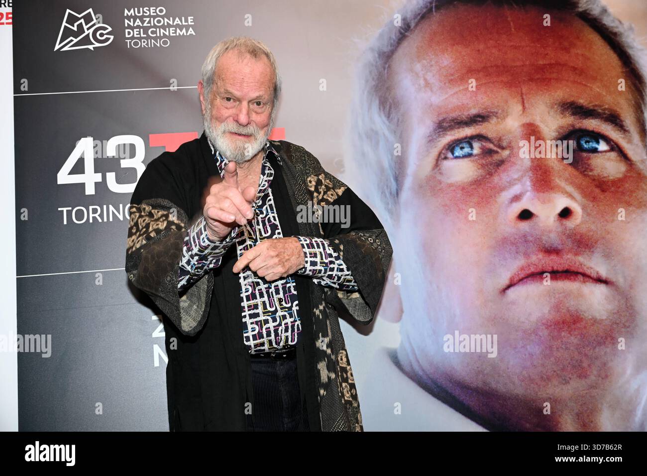 43rd Turin Film Festival 2025, Day 3 - Award ceremony of the Mole Stella to Terry Gilliam. In ...