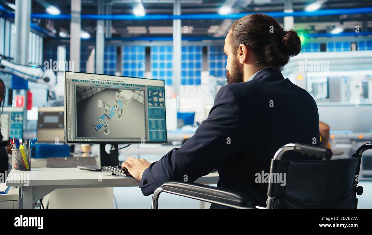 Person disability in photovoltaics hi-res stock photography and images ...