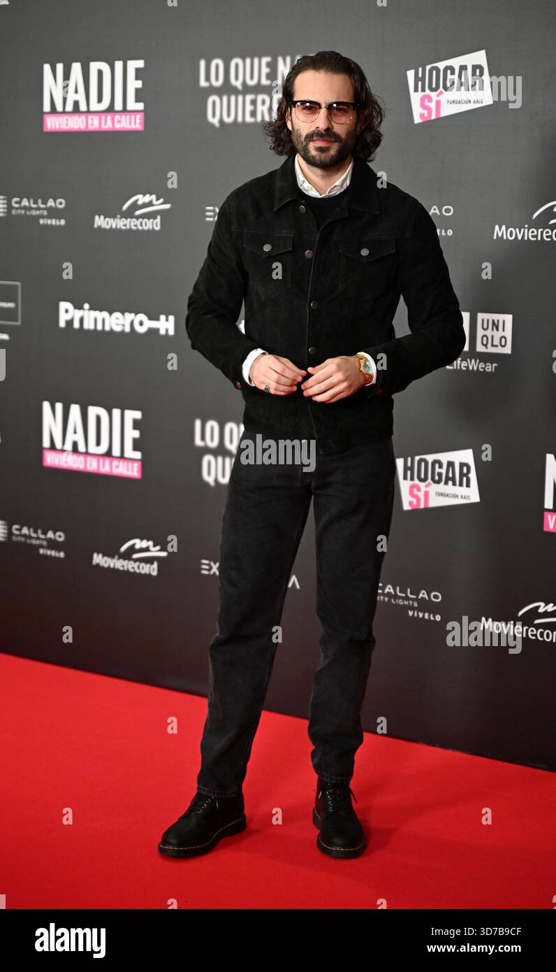 Ibrahim Al Shami during the presentation of the documentary "Lo que ...